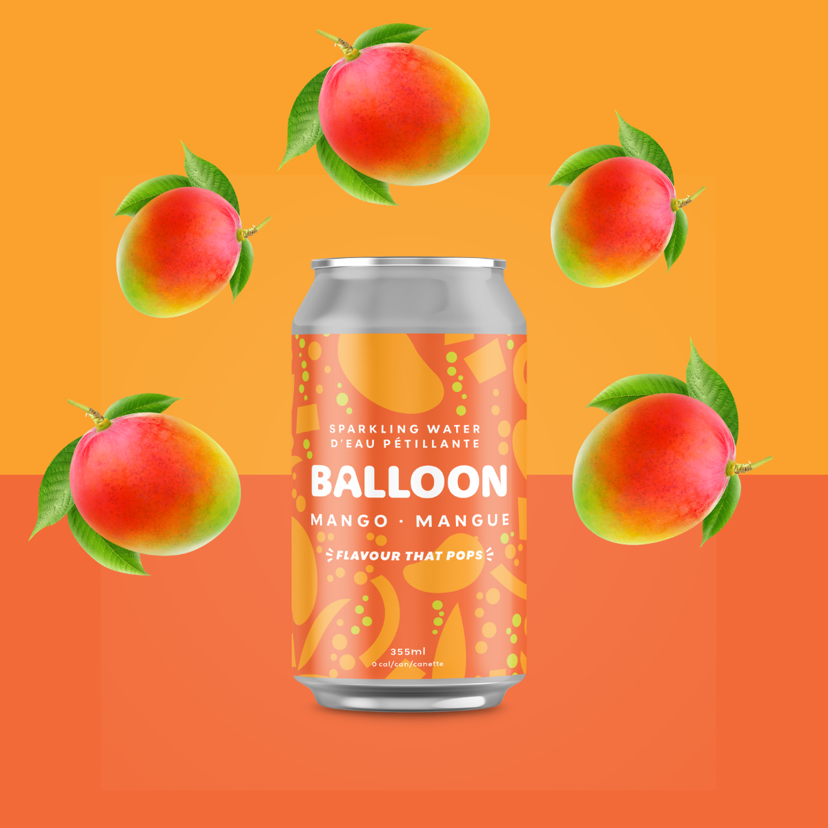 Balloon Mango 12-pack – balloonwaterco